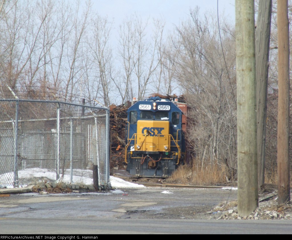 CSX 2661 Kimmel Scrap Iron and Metal